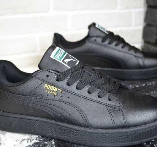 Кеды кроссовки кожаные puma suede
