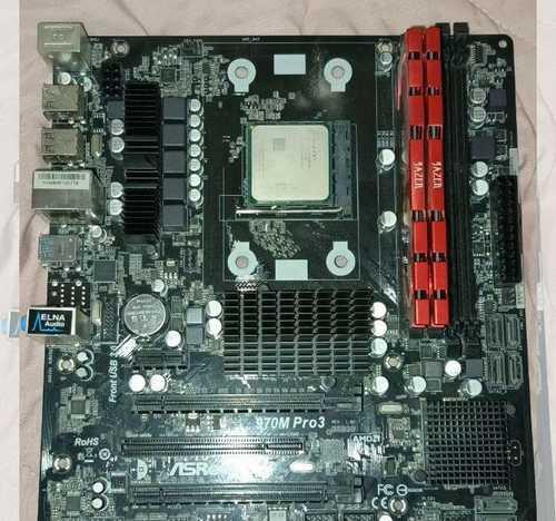 Материнская плата ASRock 970m