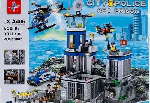 Лего city police "Остров-тюрьма", 1007 деталей