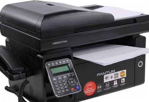 Принтер с мфу лазерный монохромный Pantum M6607NW