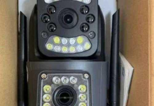 Двойная камера видеонаблюдения 4g