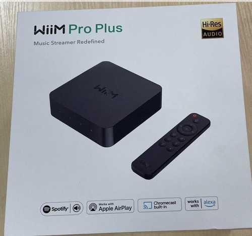 Сетевой аудиоплеер Wiim Pro Plus