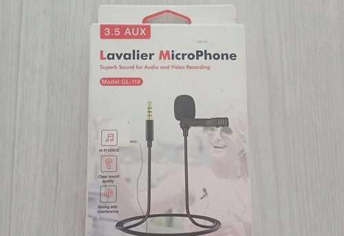 Петличный микрофон Lavalier