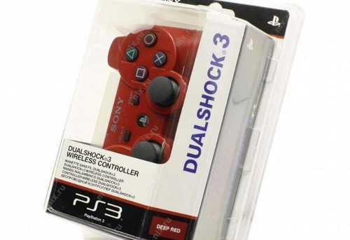 Новый PS3 геймпад красный блистер