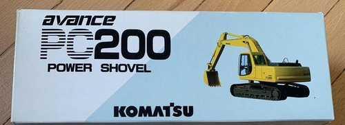 Масштабная модель экскаватора Komatsu PC200