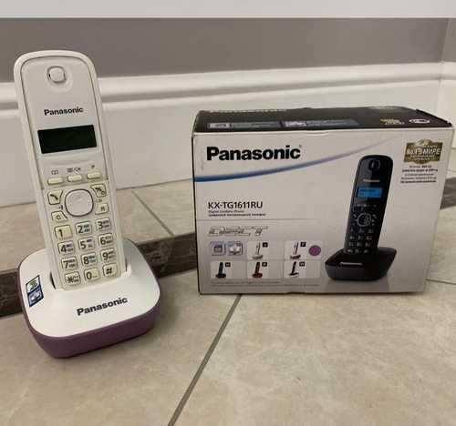 Беспроводной телефон Panasonic KX-TG1611RU