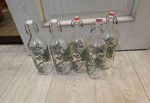 Бутылки с бугельной пробкой IKEA