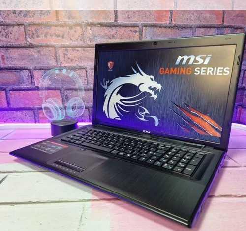 Игровой ноутбук MSI Apache GE70 2PL-252XRU / 17.3"