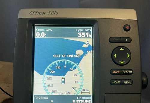 Эхолот Garmin gpsmap 521s