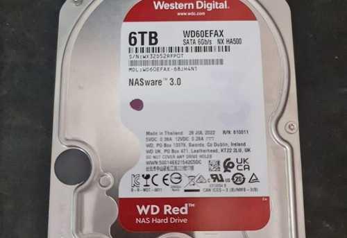 Жёсткий диск WD Red 6.0 Tb