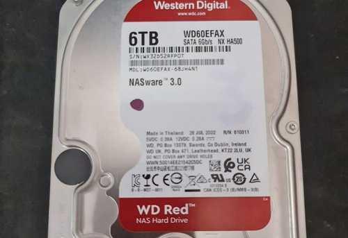 Жёсткий диск WD Red 6.0 Tb