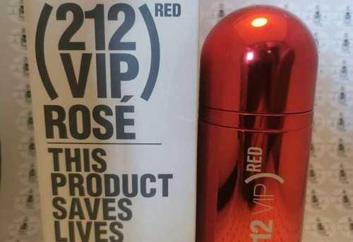 Carolina Herrera 212 Vip Rose Red Limited Edition