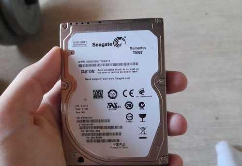 Жесткий диск Seagate Momentus 2.5" HDD 750Gb
