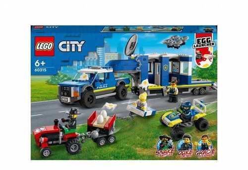 Lego City Грузовик мобильного штаба полиции 60315