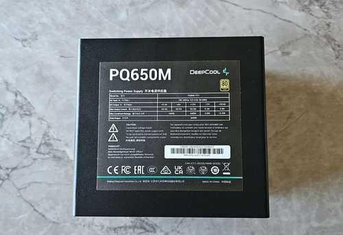 Модульный блок питания deepcool PQ650M 650w gold