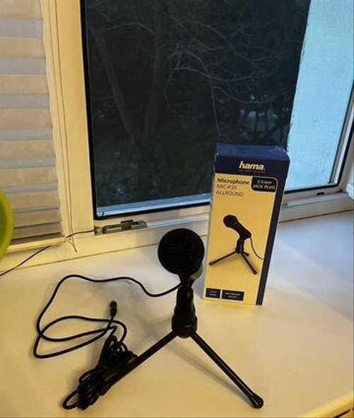 Микрофон hama mic-p35