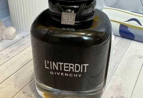 Givenchy l'interdit intense 77 ml(с витрины)парфюм