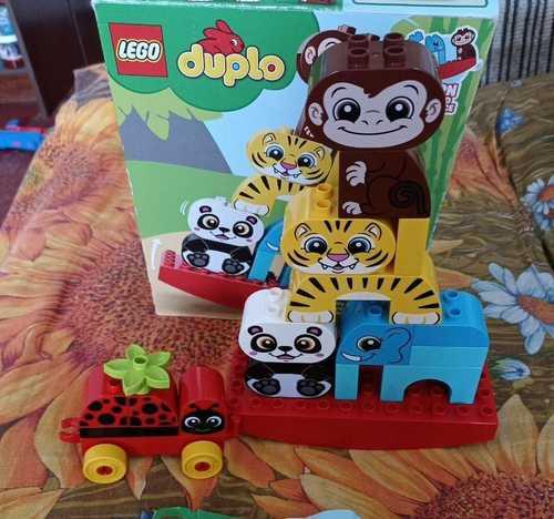 Lego duplo мои первые цирковые животные 10884