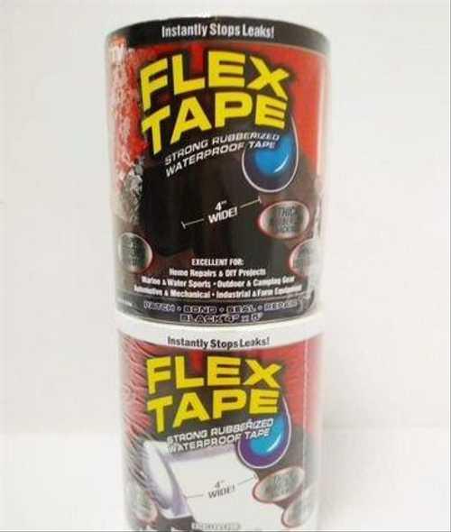 Клейкая лента "flex tape" (белая)