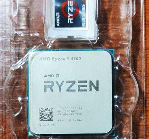 Процессор amd ryzen 5 4500 oem