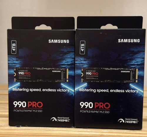 Твердотельный накопитель Samsung SSD 990 Pro 4TB