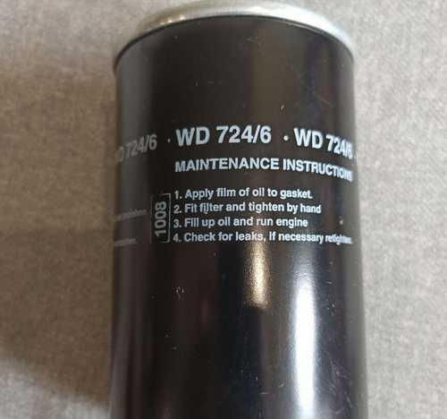 Фильтр масляный WD724/6