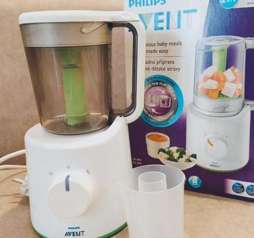 Пароварка блендер philips avent 2 в 1