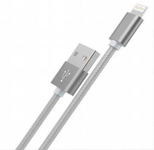 Кабель USB hoco X2 knitted, USB - Lightning, 2.4А
