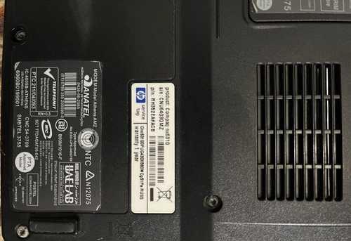 Ноутбук hp nx6310
