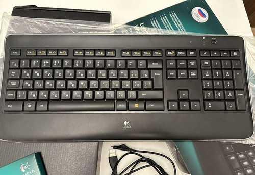 Клавиатура logitech k800 состояние хорошее