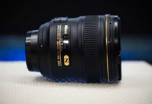 Объектив Nikon 24mm F1.4G ED AF-S Nikkor (Б.У.) 1