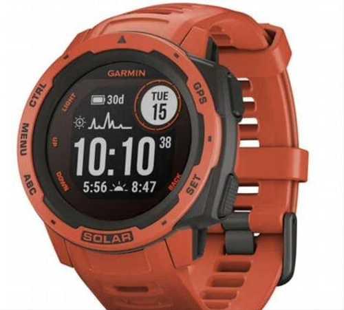 Garmin Instinct Solar Flame Red
