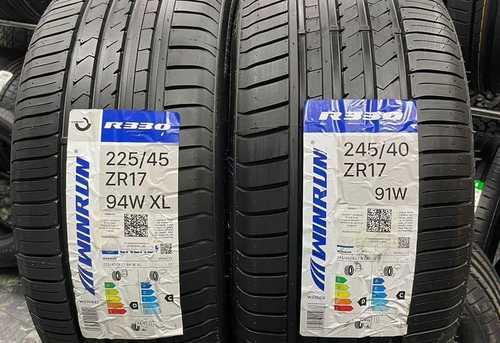 Winrun R330 225/45 R17 и 245/40 R17 94W