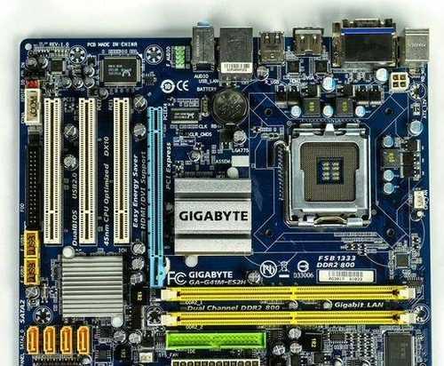 Материнская gigabyte GA-G41M-ES2H и другие под 775