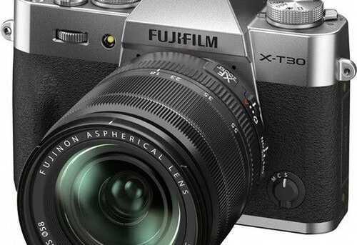 Фотоаппарат Fujifilm X-T30 II Kit Silver XF18-55mm