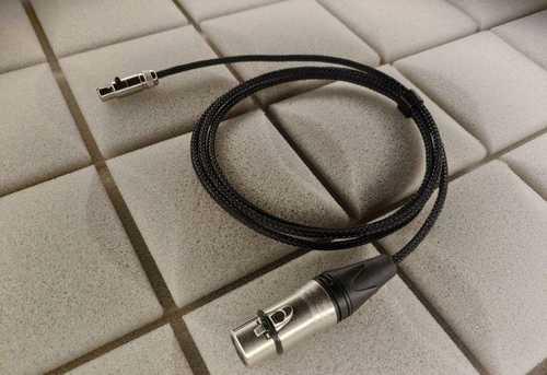 Mini Xlr 3pin гнездо - Xlr гн. Tasker c401