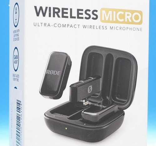 Микрофон Rode Wireless Micro Lightning