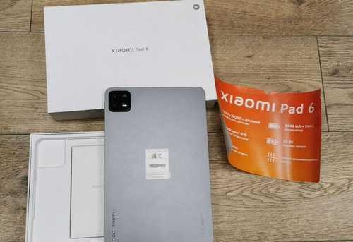 Xiaomi pad 6 6/128 Ростест на гарантии + чехол