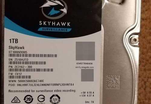 3.5" Seagate SkyHawk 1 тб, SATA III, 64 Mb, 5900 r