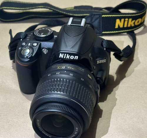 Зеркальный фотоаппарат Nikon d3100 18-55 kit