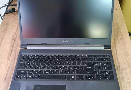 Игровой ноутбук acer aspire 7 gtx1650ti