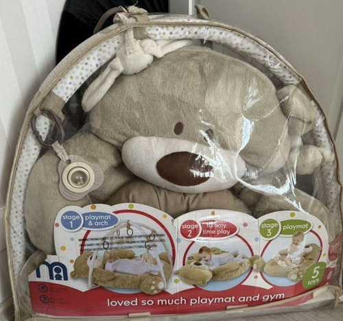 Игровой коврик mothercare медведь
