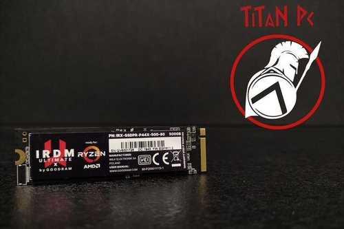 Goodram Irdm Ultimate X NVMe M.2 500gb / Обмен