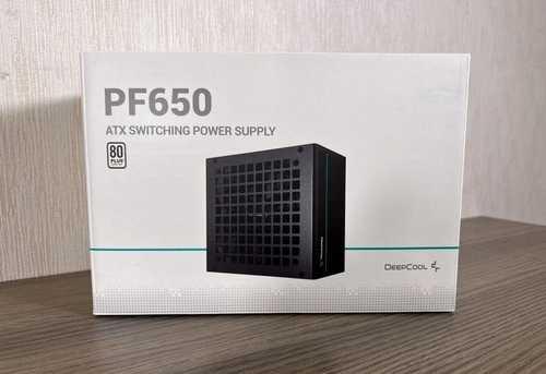 Блок питания deepcool pf650 новый