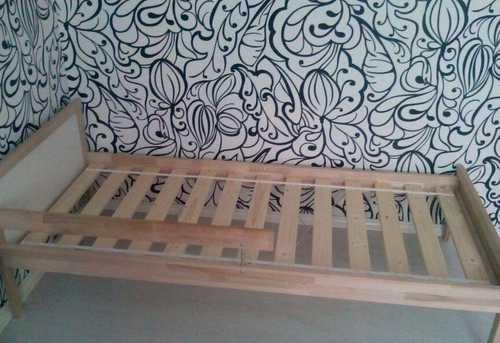 IKEA детская кровать Сниглар с матрасом 160*70