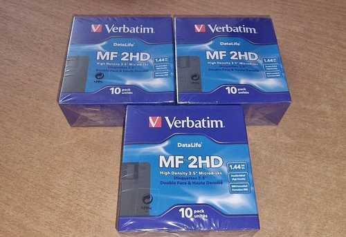 Дискеты Verbatim 3.5 дюйма (1 упаковка 10 шт. )