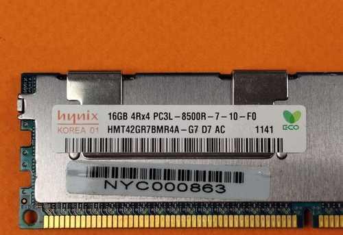 DDR3 16GB ECC REG 1066 MHz SK hynix 4Rx4 серверная