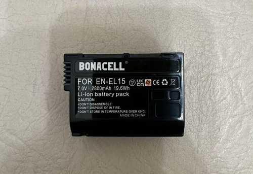 Аккумулятор Bonacell EN-EL15 2800 мАч для Nikon