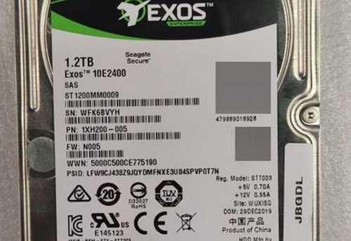 Жесткий диск Exos (1XH200-005) ST1200MM0009