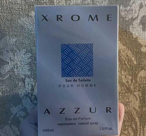 Мужская туалетная вода xrome azzur